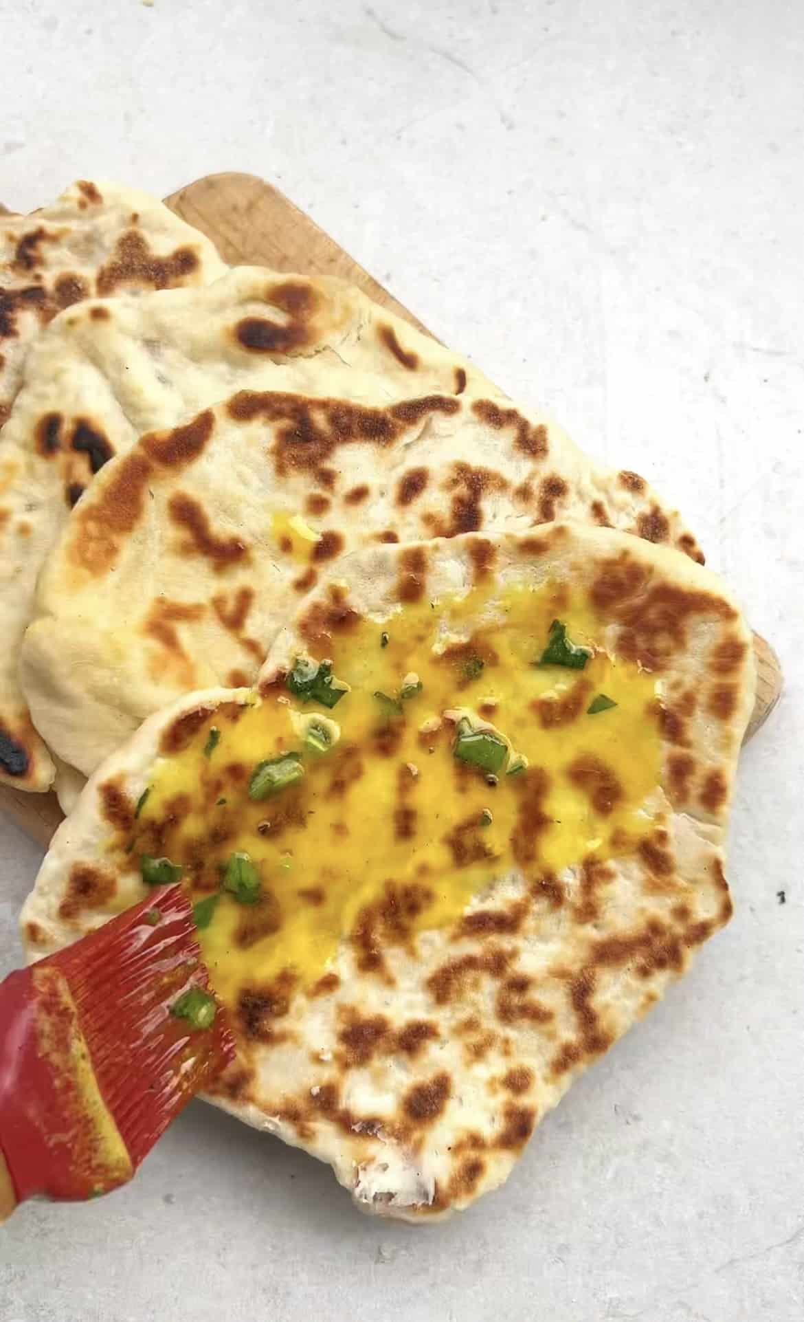 2 Ingredient Naan Bread Recipe for Recipes - Nourished by Anne