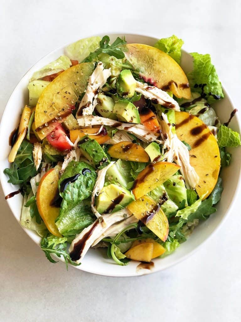 Glowing Salad Recipe for Lunch - Nourished by Anne