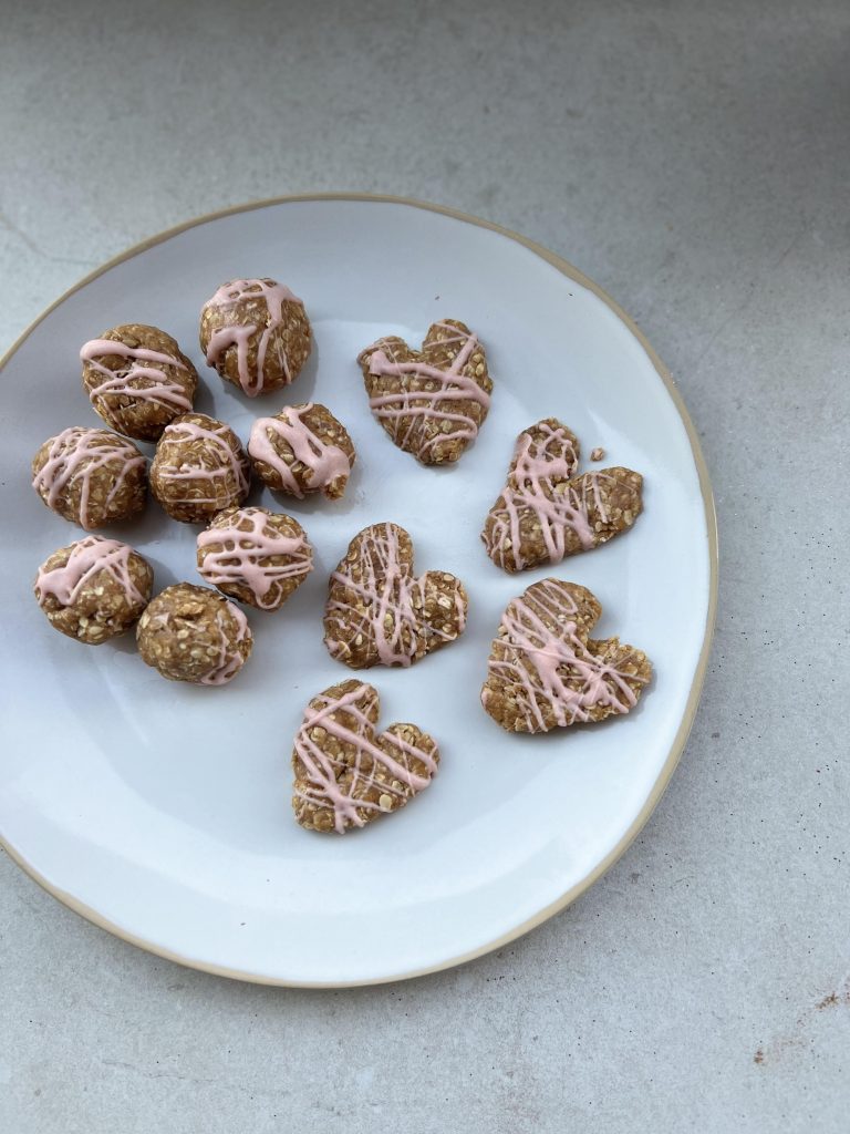 Valentine's Day Energy Bites Recipe for Sweets - Nourished by Anne